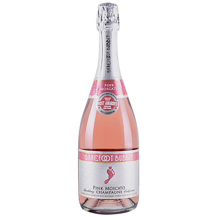 Barefoot Bubbly Pink Moscato 750 ML – Divine Wine & Spirits