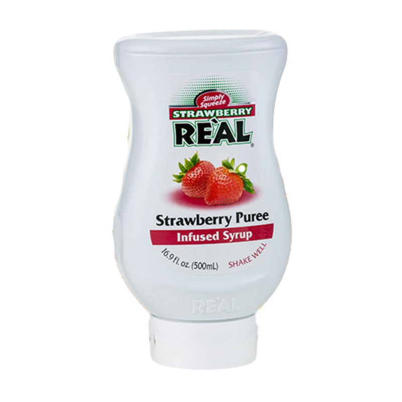 Strawberry Real Strawberry Puree Infused Syrup 16.9 FL OZ
